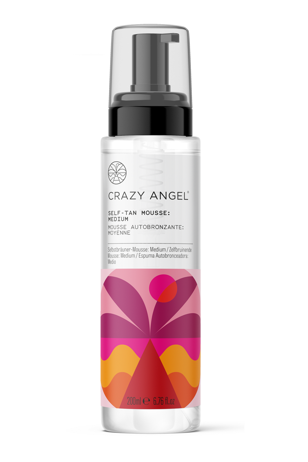 Clear Self-Tan Mousse | Medium Transfer Proof Tanning Mousse | Crazy Angel